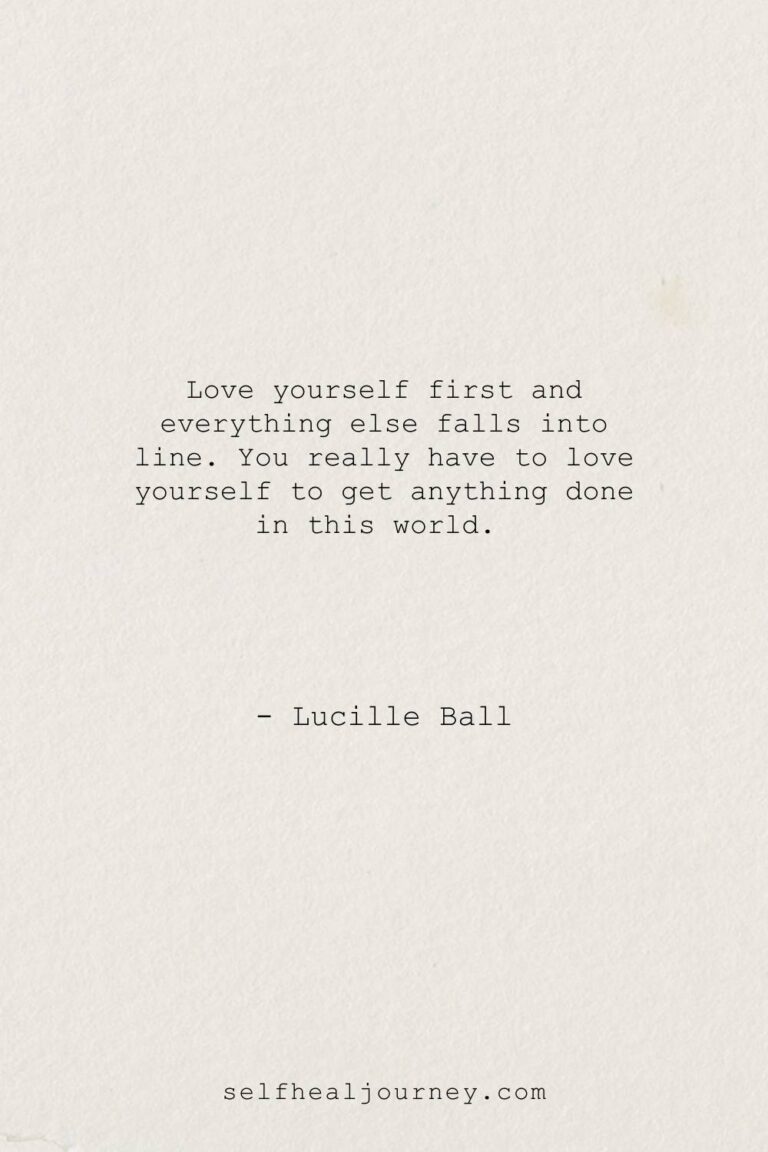 100 Self Love Quotes For Your Healing Journey