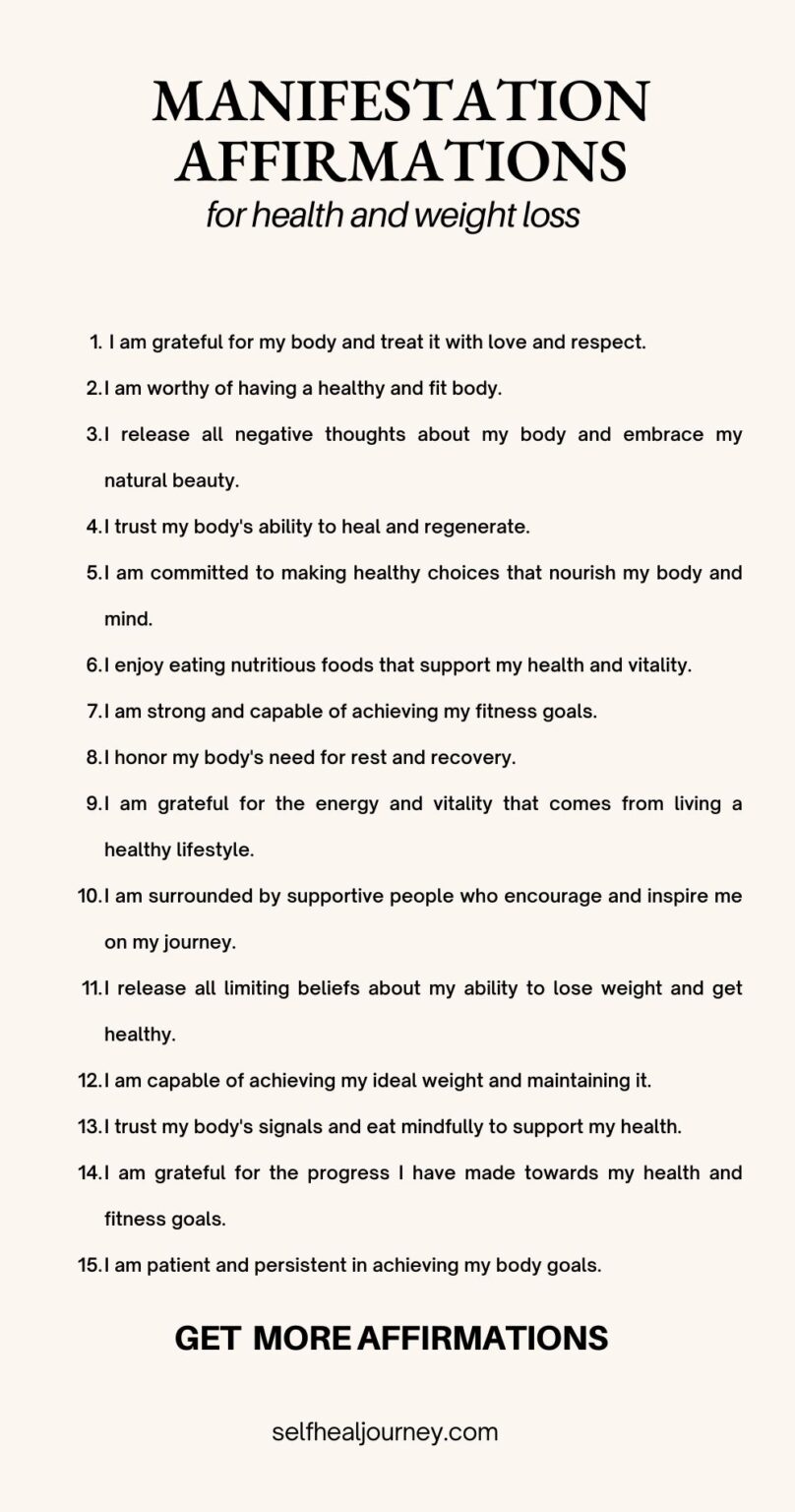 120 Manifestation Affirmations To Create Your Dream Life