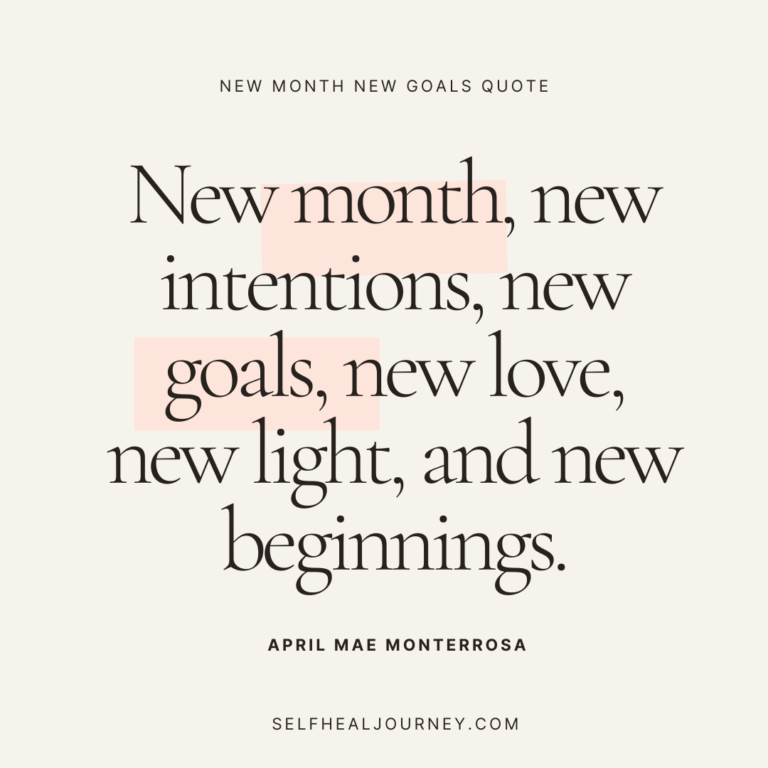 New Month New Goals: The Best Tips + Quotes