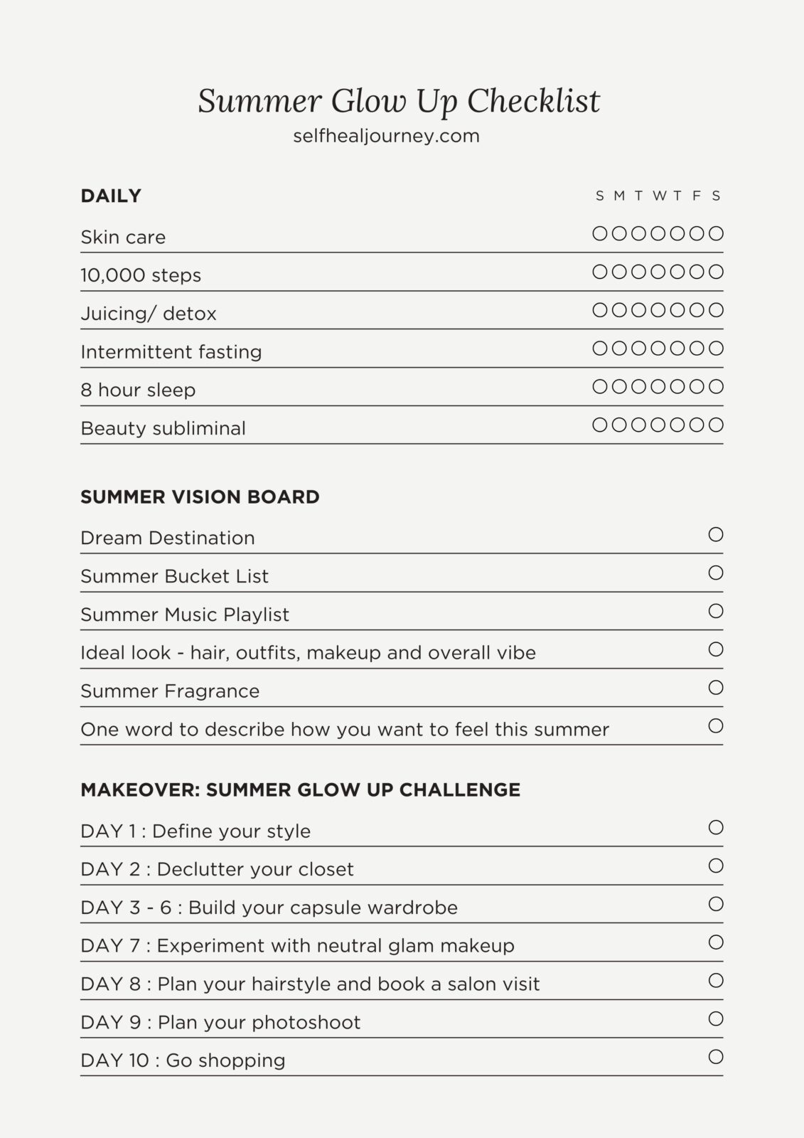 The Best Summer Glow Up Guide For 2024