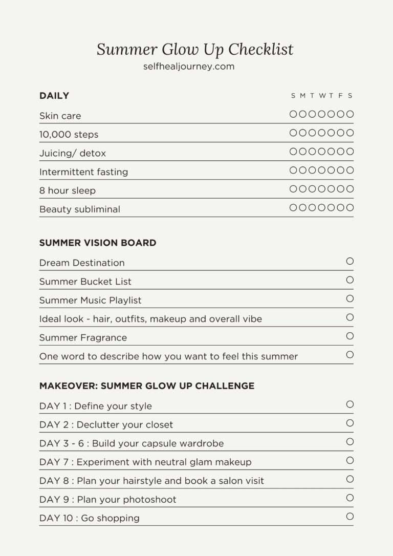 The Best Summer Glow Up Guide For 2024