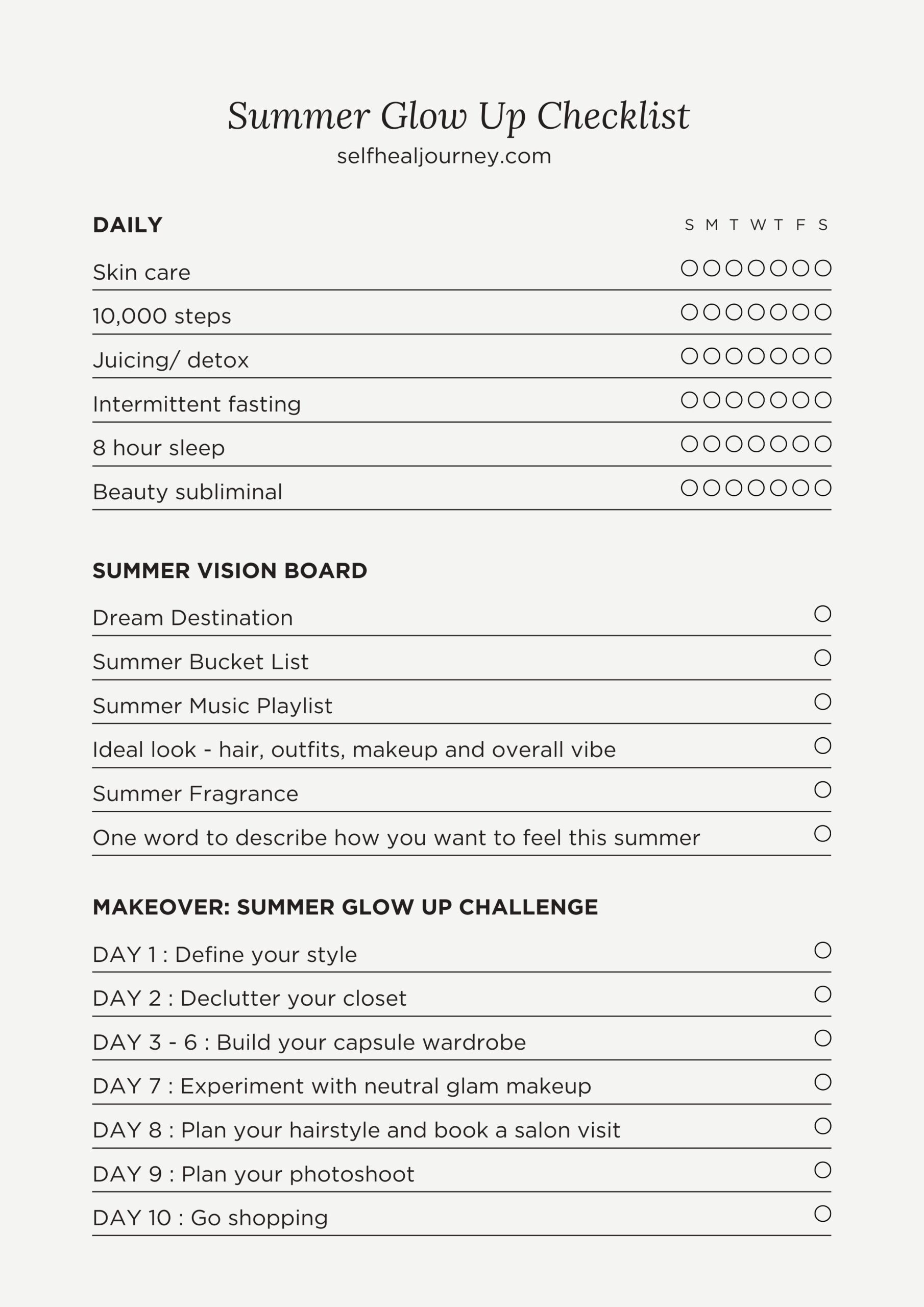 The Best Summer Glow Up Guide For 2025