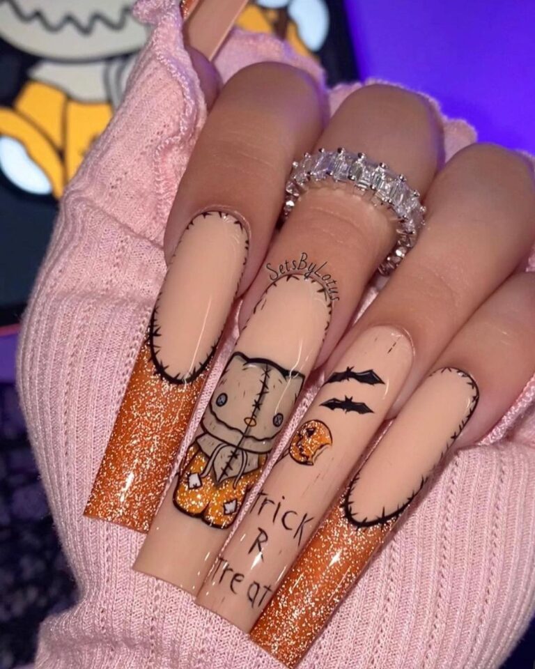 40 Spooktacular Halloween Nails Designs To Get Your Freak On