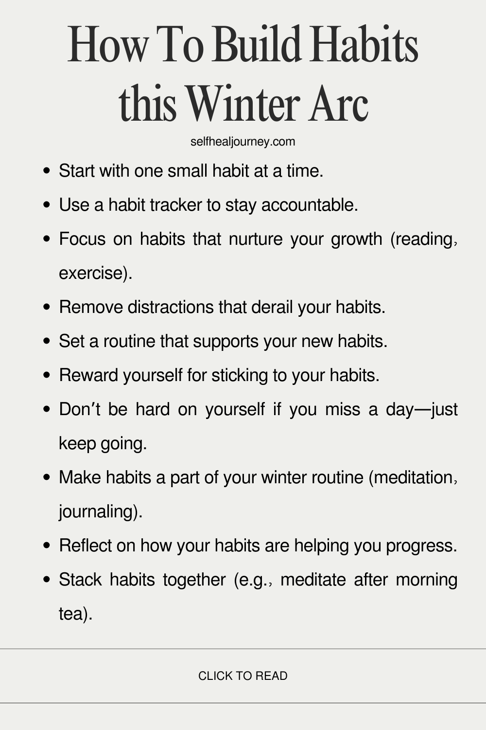 Use This Winter Arc To Change Your Life in 90 Days