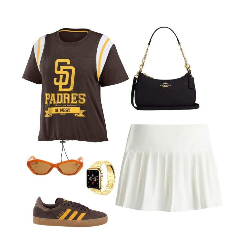15 Cute Baseball Game Outfit Ideas That Are a Total Home Run