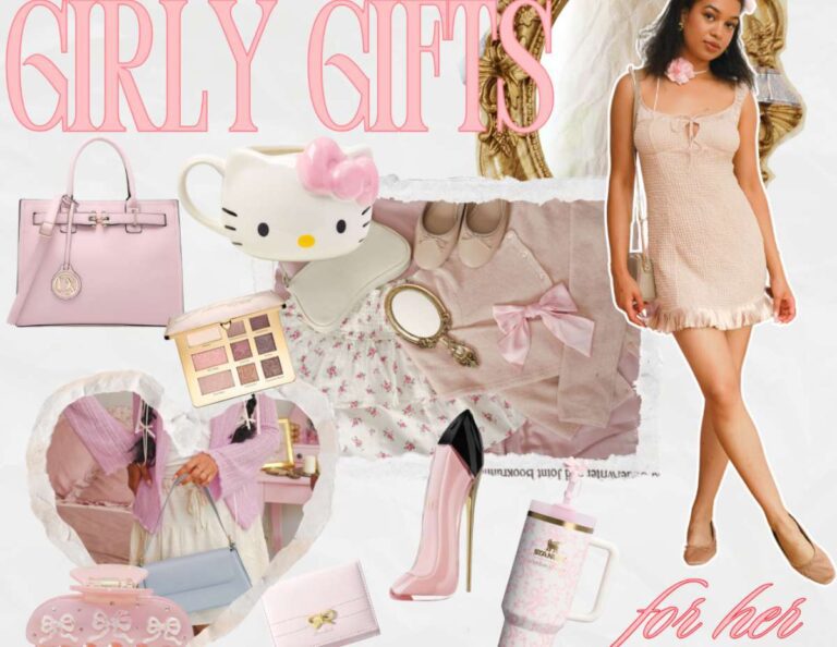 30 Girly Gifts for the Girl Who Loves Pink & Pretty Things